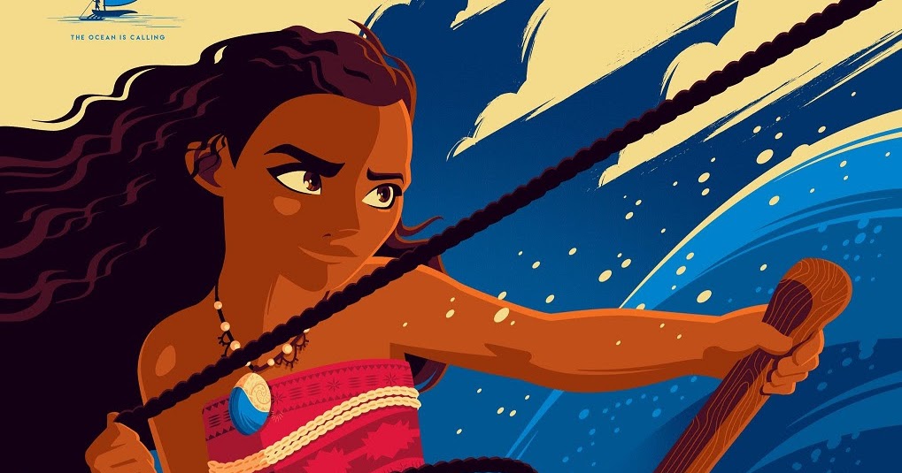 The Geeky Nerfherder: #CoolArt: 'Moana' & 'The Princess And The Frog ...