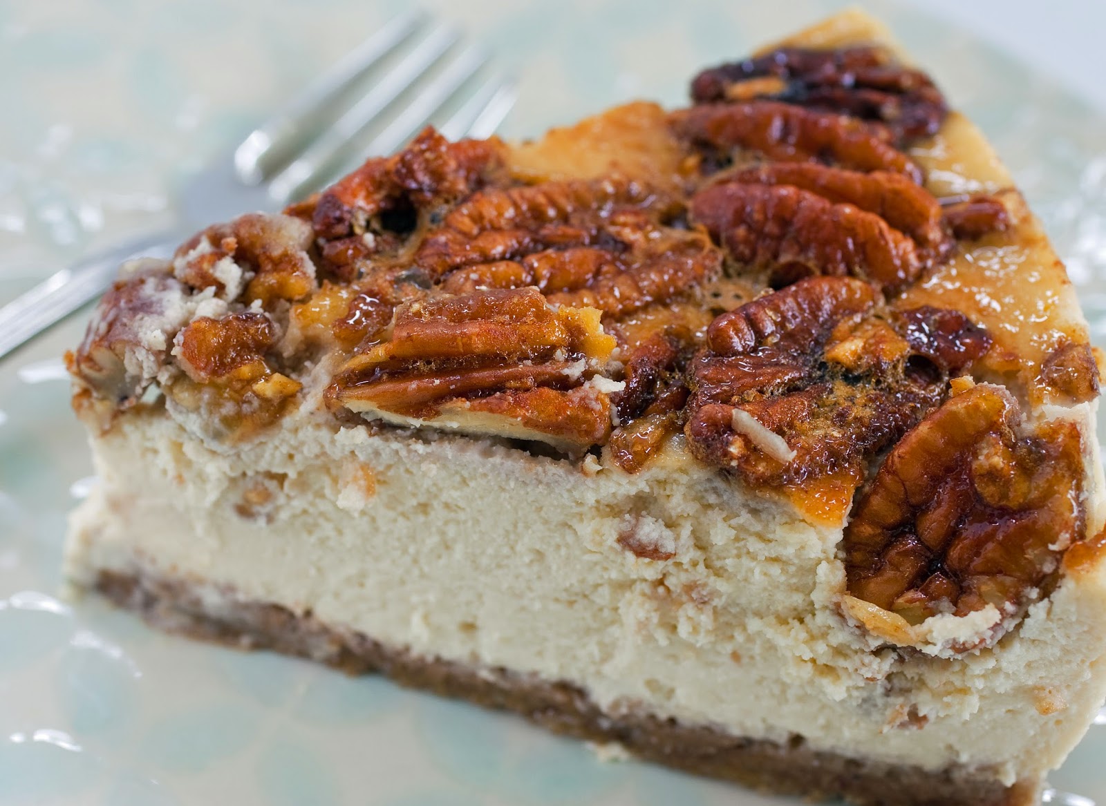 Tish Boyle Sweet Dreams: Pecan Bourbon Cheesecake