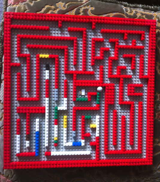 Jovial Spondoodles: Lego mazes!