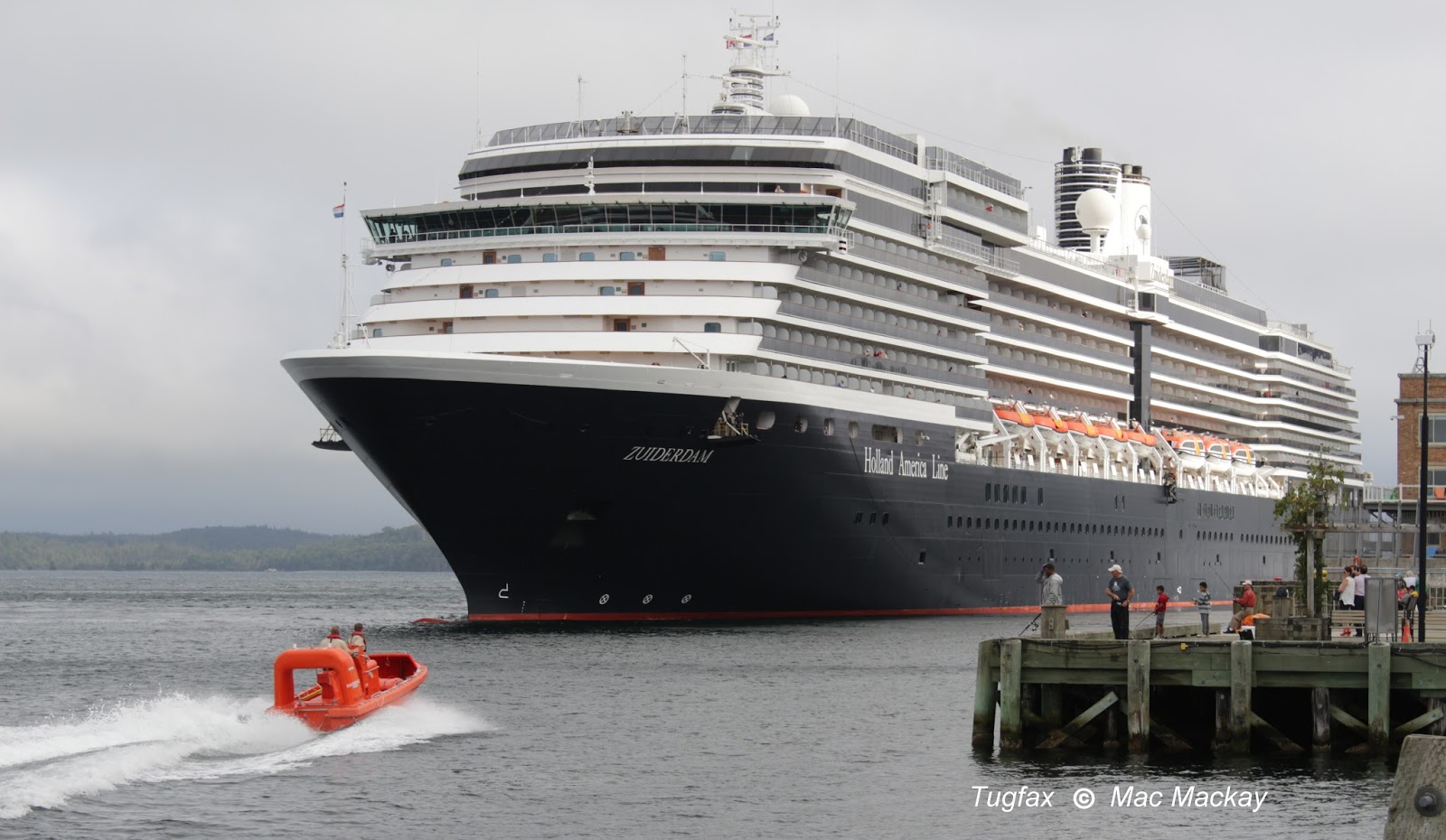 Shipfax: Zuiderdam makes it this time, and more