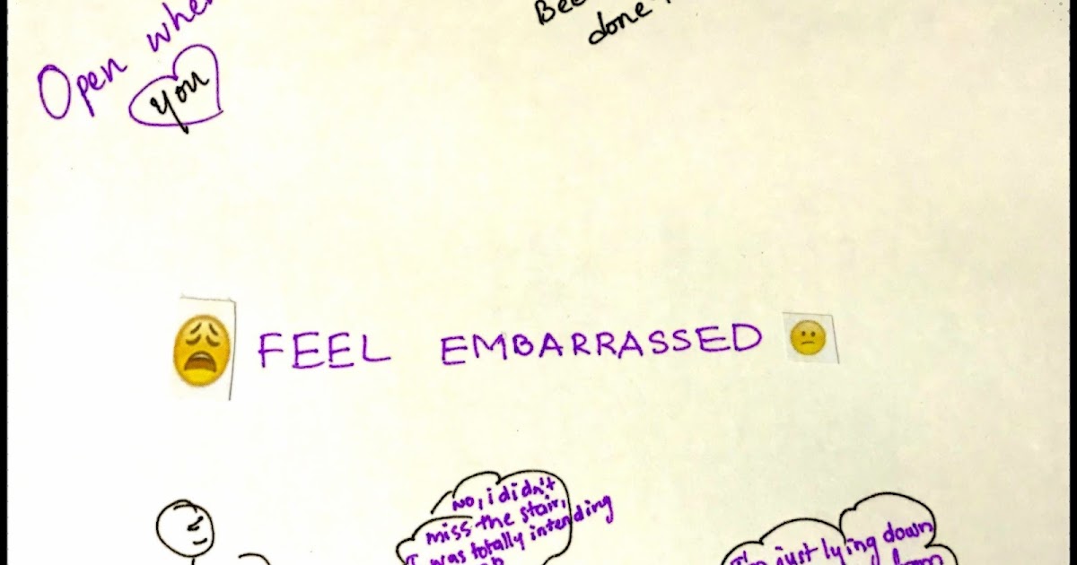 Open When Letters - Open When You Feel Embarrassed