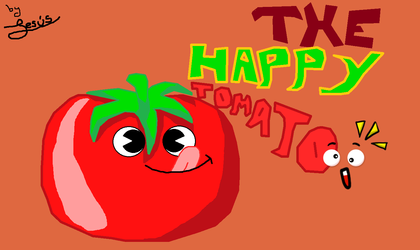 My Fan Art Gallery: The Happy Tomato