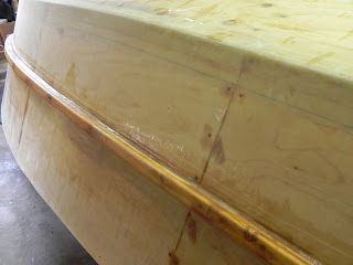 Curtis Hanson Builders: Fiberglass and Epoxy Rub Rail