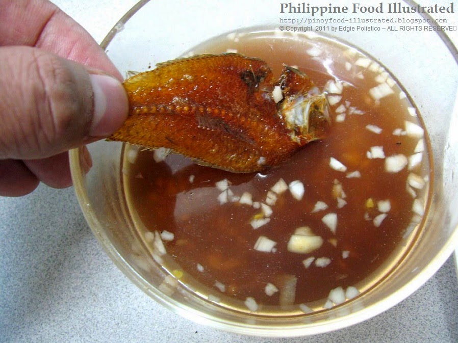 Philippine Food Illustrated: danggit flower