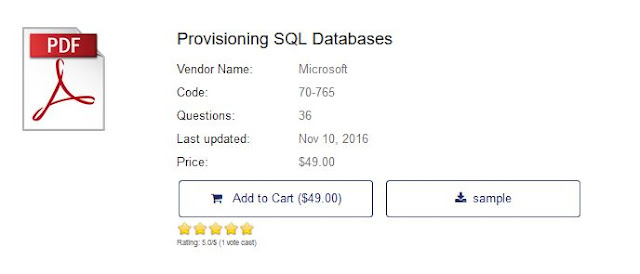 70-765 Preparation Kits: 70-765 Real PDF Exam Material