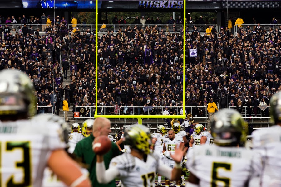 Jordan Stead: Washington Huskies vs. Oregon Ducks | Seattle, Wash.