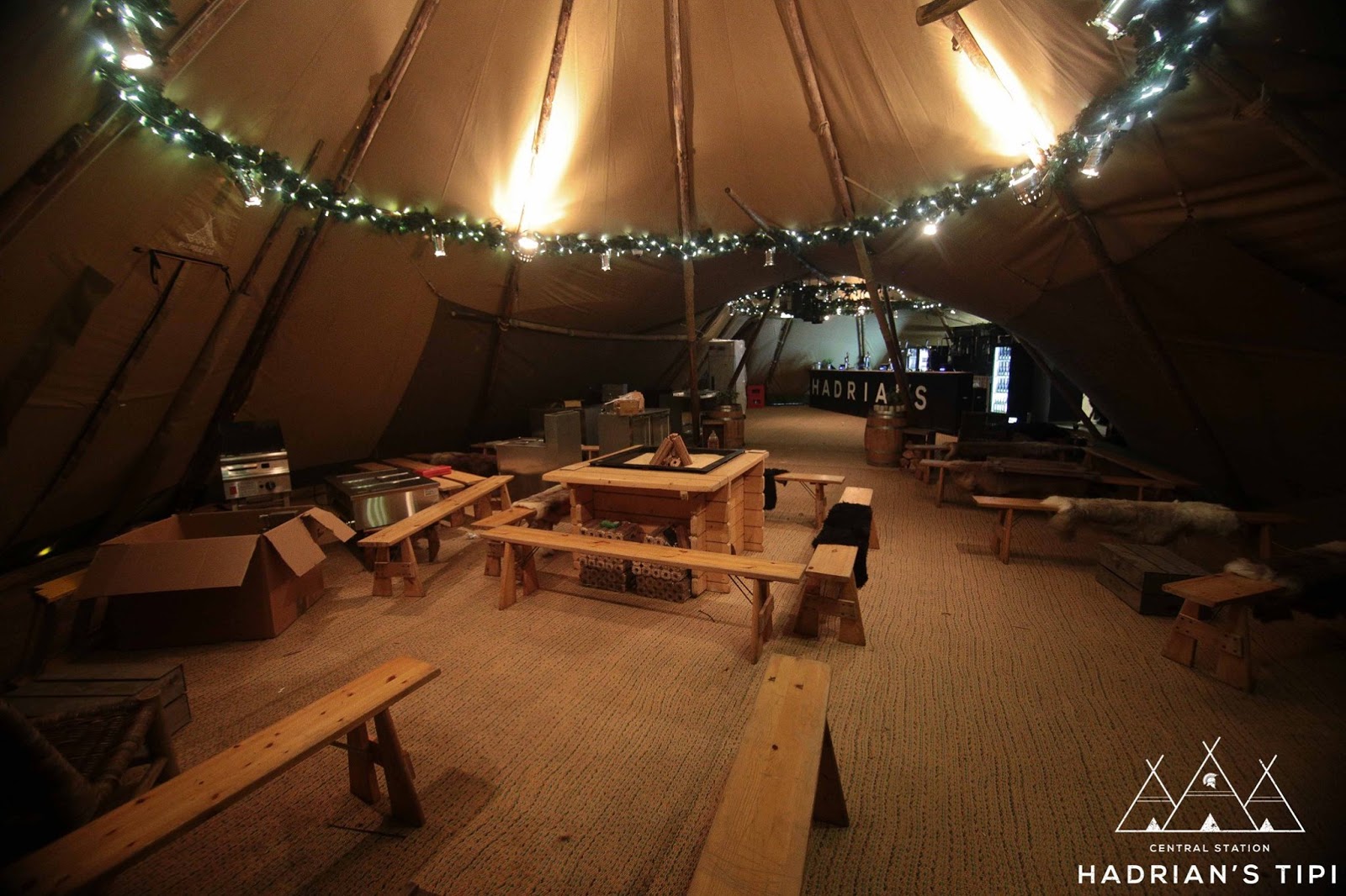 Hadrian's Tipi Opens at Central Station, Newcastle | North East Family Fun