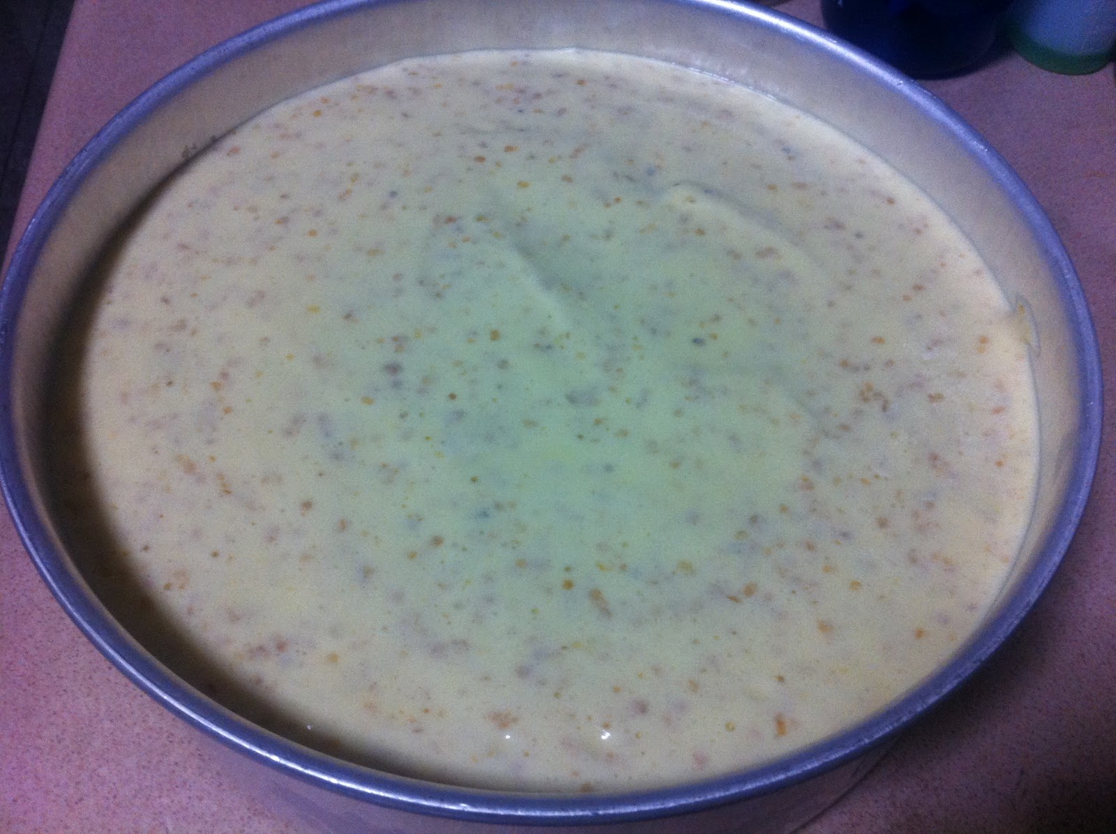 Alvina's Baking Journey ~~: Healthy Wheat Germ cake 健康小麦胚芽蛋糕~