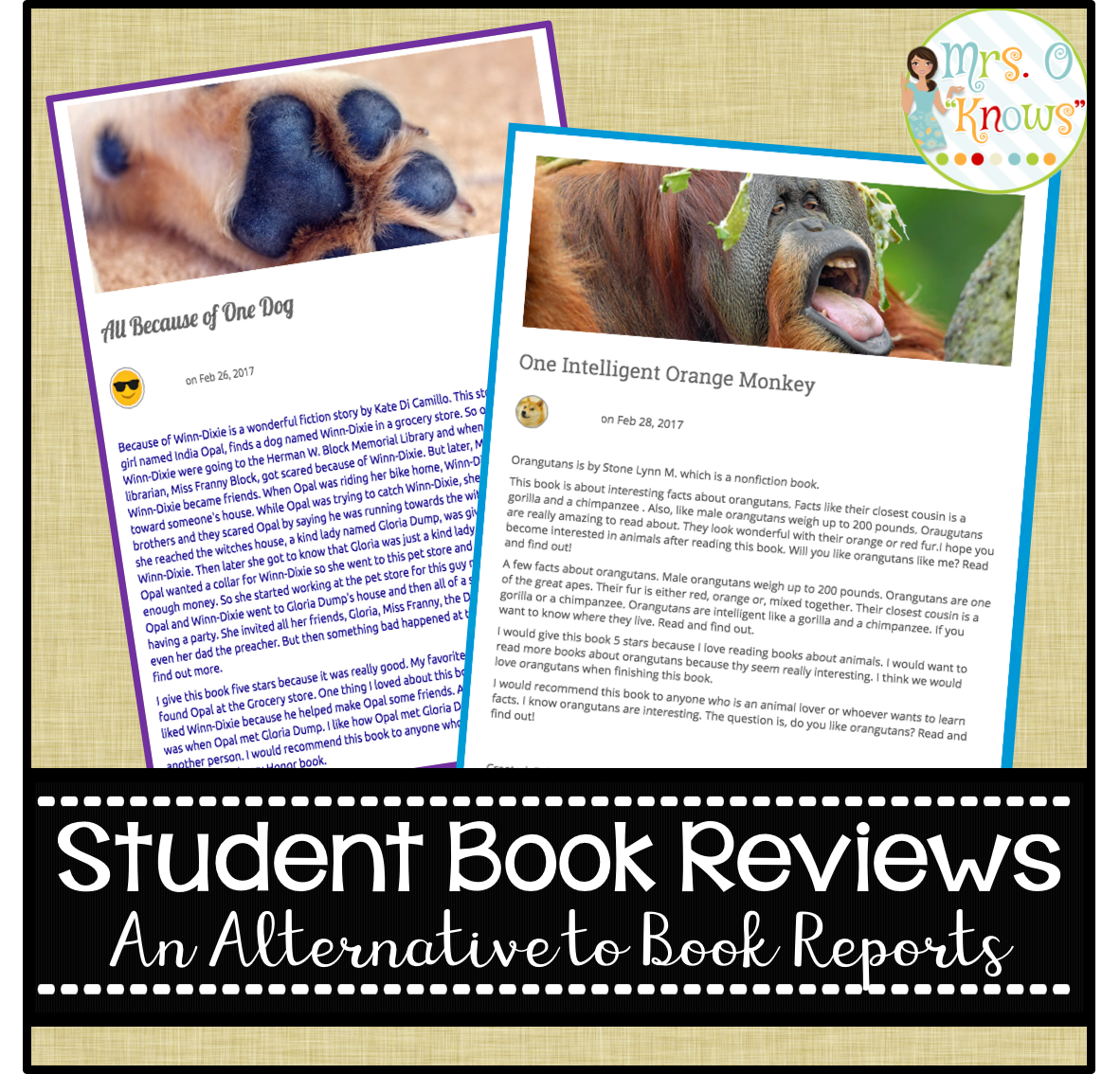 Book Reviews An Alternative To Book Reports Mrs O Knows book-reviews-an-alternative-to-book-reports-mrs-o-knows