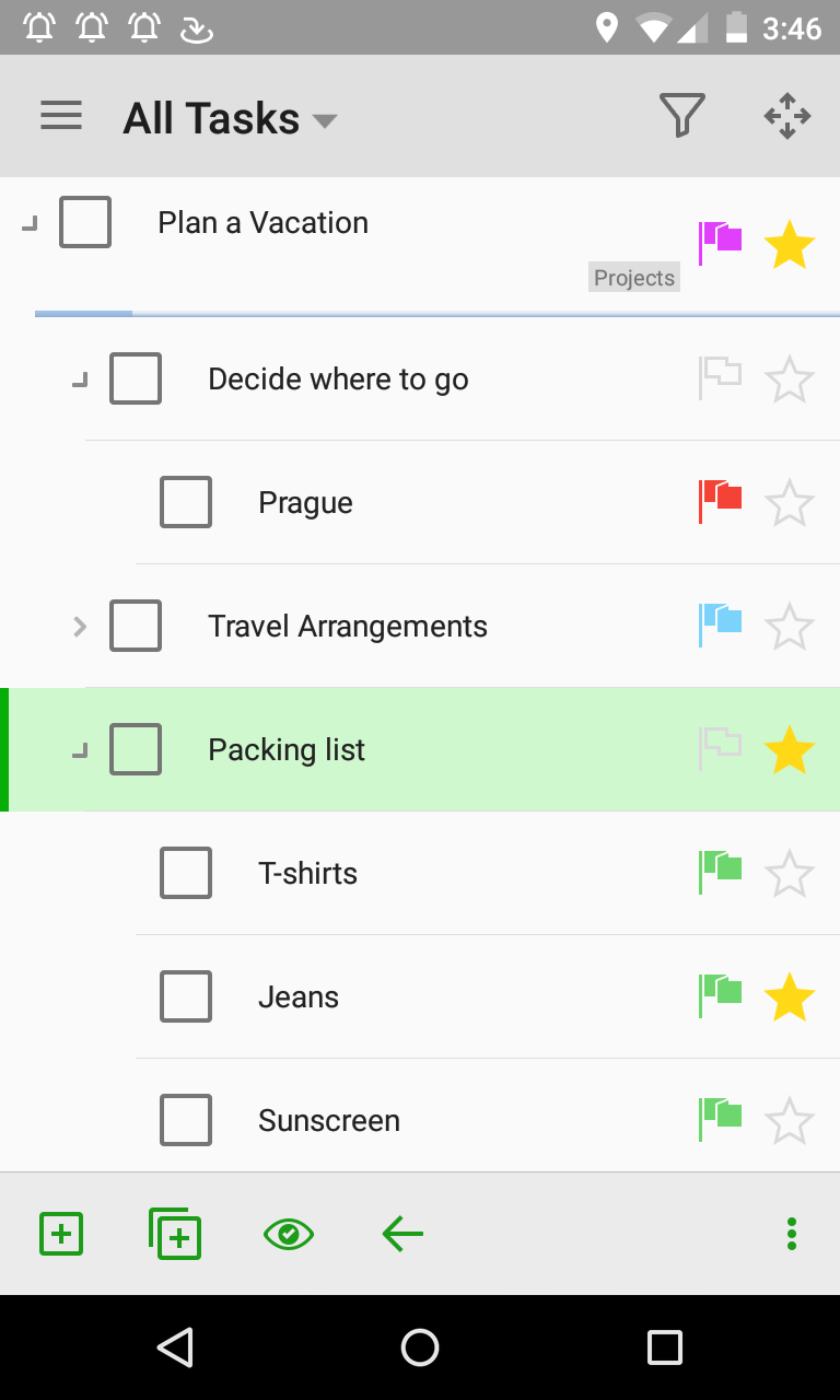 Flags added to MyLifeOrganized on Android - MyLifeOrganized Blog