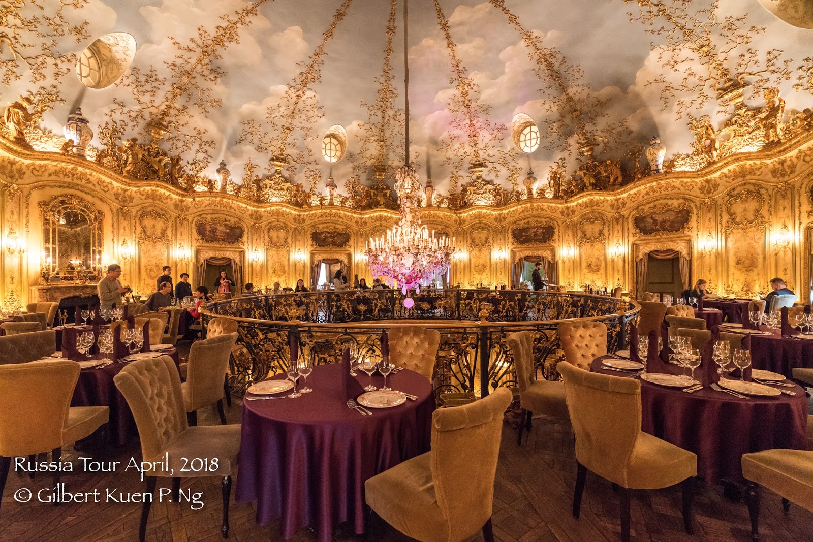 伍權彬：攝影遊蹤篇 PHOTO-TOUR: RUSSIA TOUR 2018: MOSCOW (Turandot Restaurant 1-2)