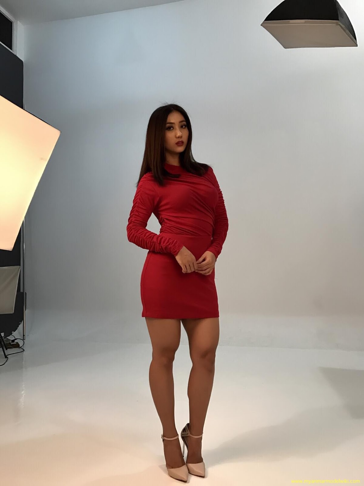 Super Model Lu Lu Aung TVC Photoshoot Behind The Scenes