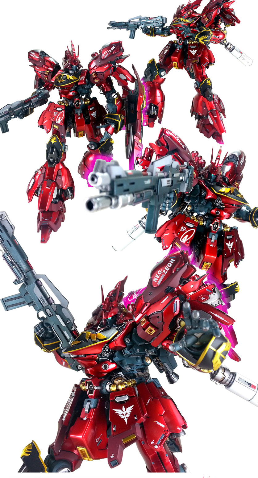 Mersa Works: MSN-04 Sazabi Resin Kit