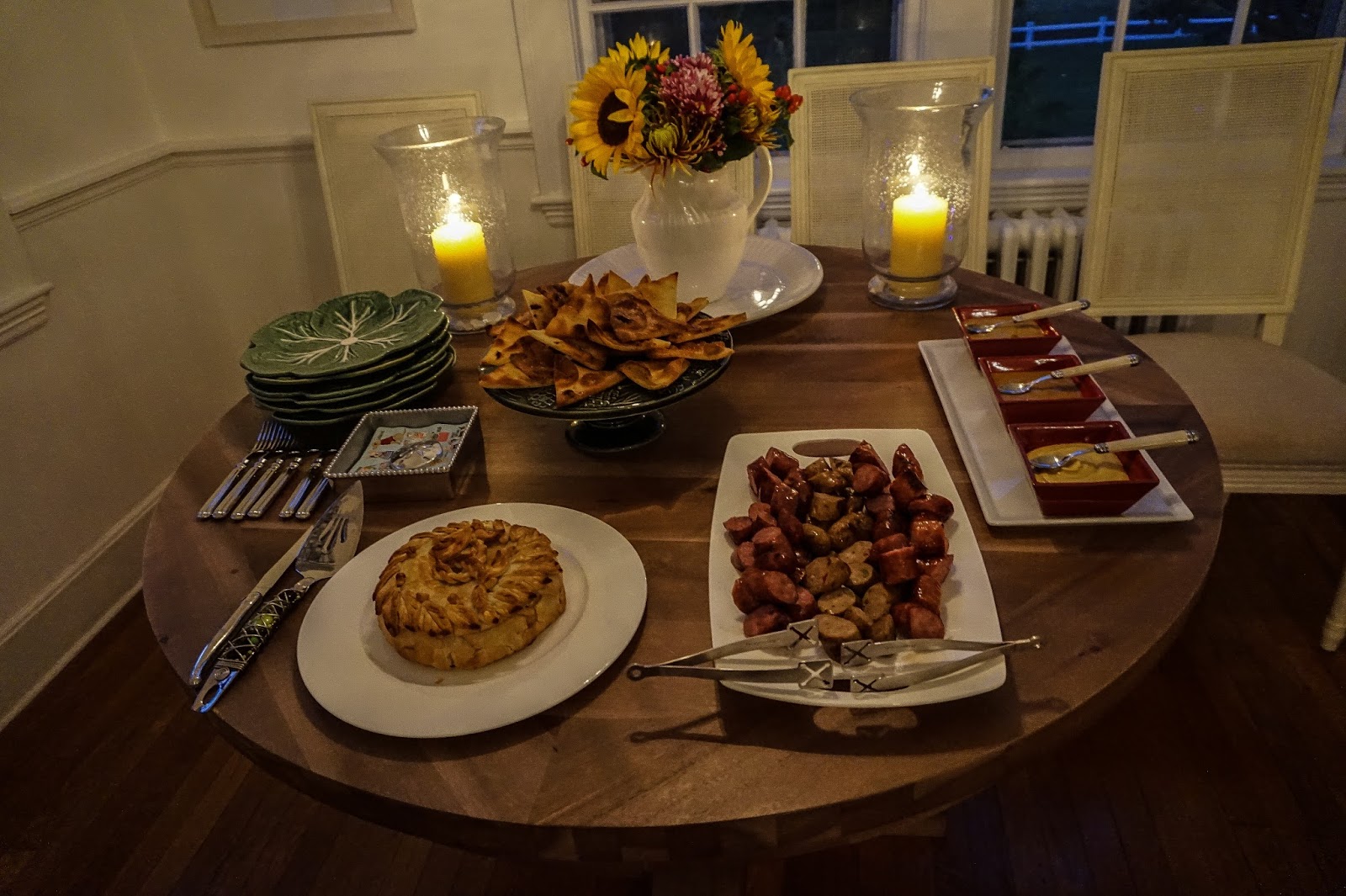 Fall dinner party - Preppy Empty Nester F