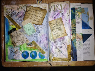 Joyful Journaling: Passport to Art Day 3