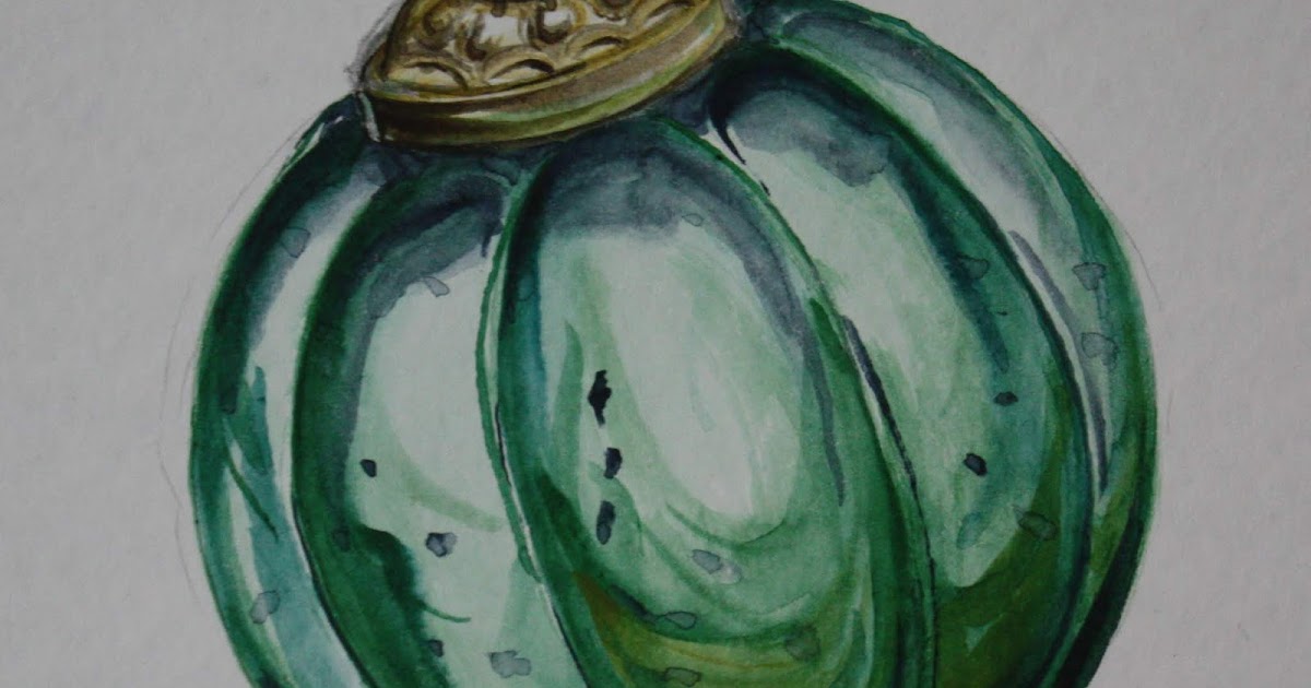 How to paint shiny objects in Watercolor