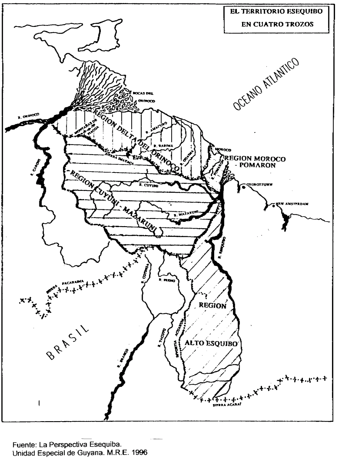 Aportes para el Esequibo: La capital de la Guayana Esequiba