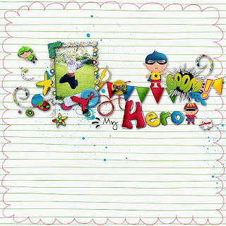 Chouk77 Designs: I'm a super hero ! + freebie