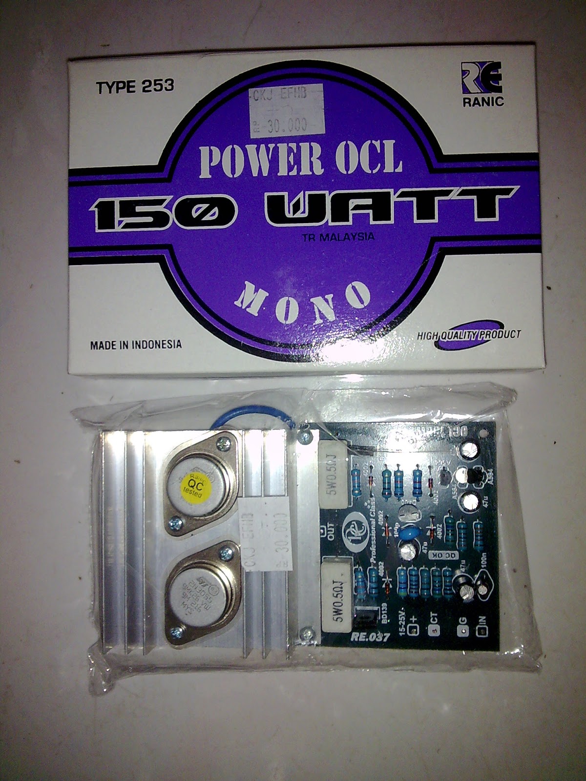 rangkaian power amplifier - mergokahanan