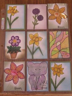 My creative rumblings: Hand Drawn ATC challenge