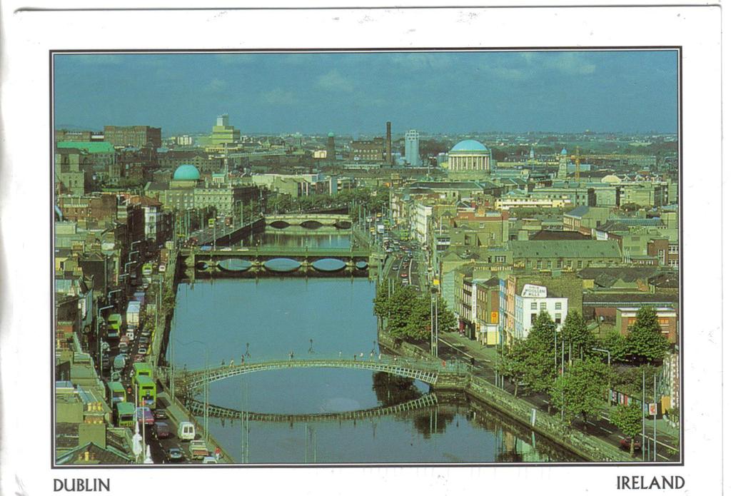 My World of Postcards and Travels : Dublin, Ireland