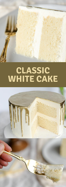 Classic White Cake | Luscious Food Recipes