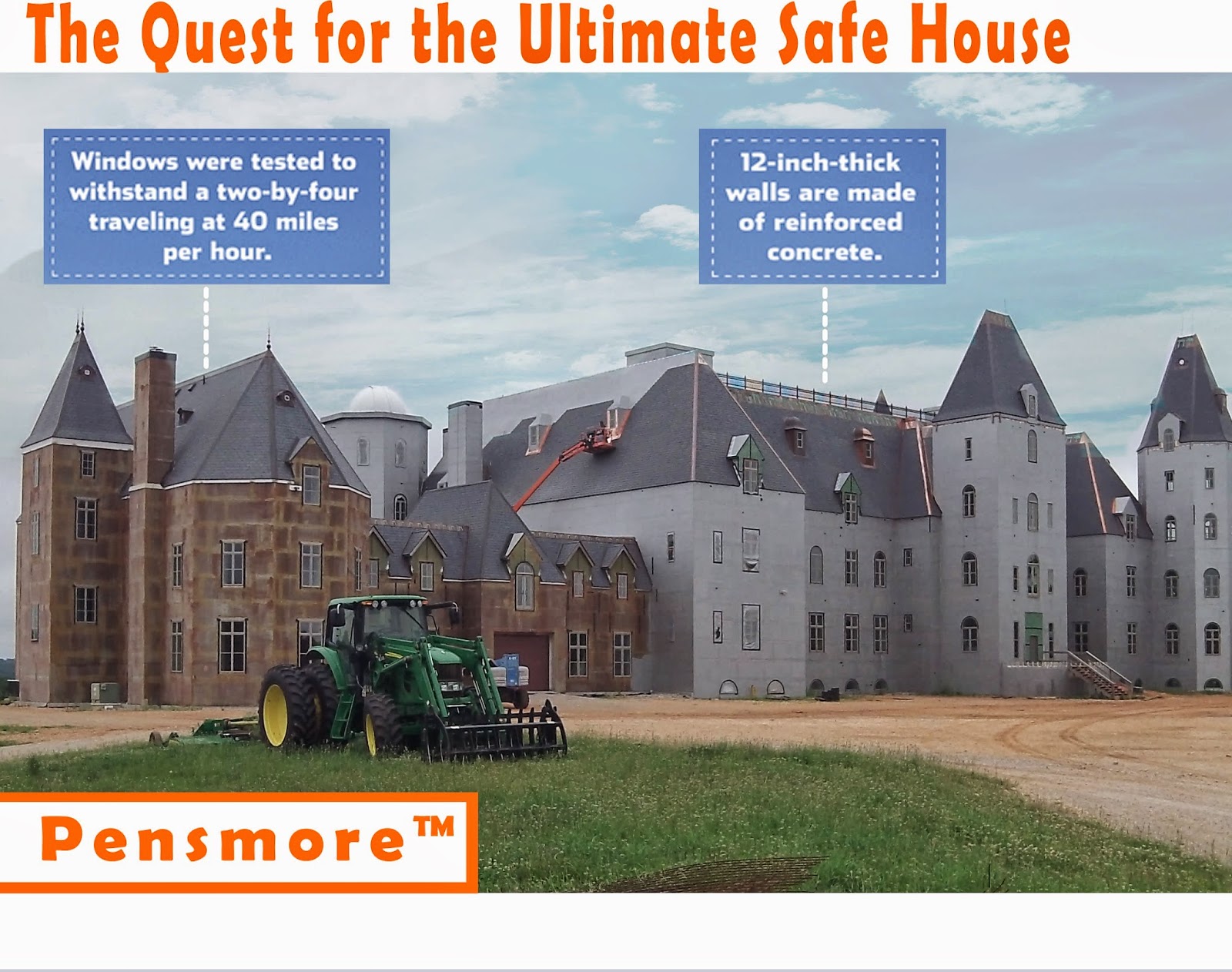 Château Pensmore in Highlandville, MO : The Quest for the Ultimate Safe ...
