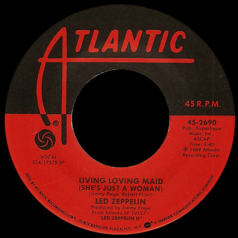 Reading between the Grooves: Led Zeppelin: Living Loving Maid (She's ...