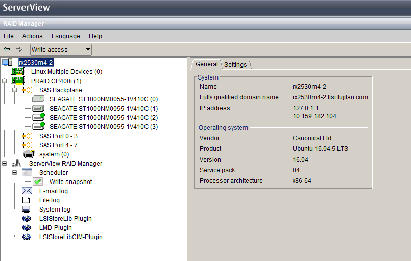 Masa's blog: Fujitsu ServerView RAID Manager 7.1.3 for Ubuntu