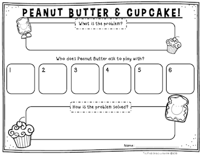 The First Grade Lunchbox: Peanut Butter & Cupcake!