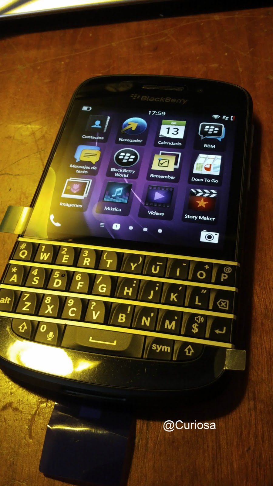 Reseña del Blackberry Q10 ~ Curioseando