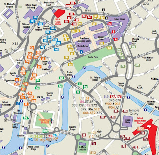 Public Transport Experience: Beautiful Magnificent Bristol Map ...