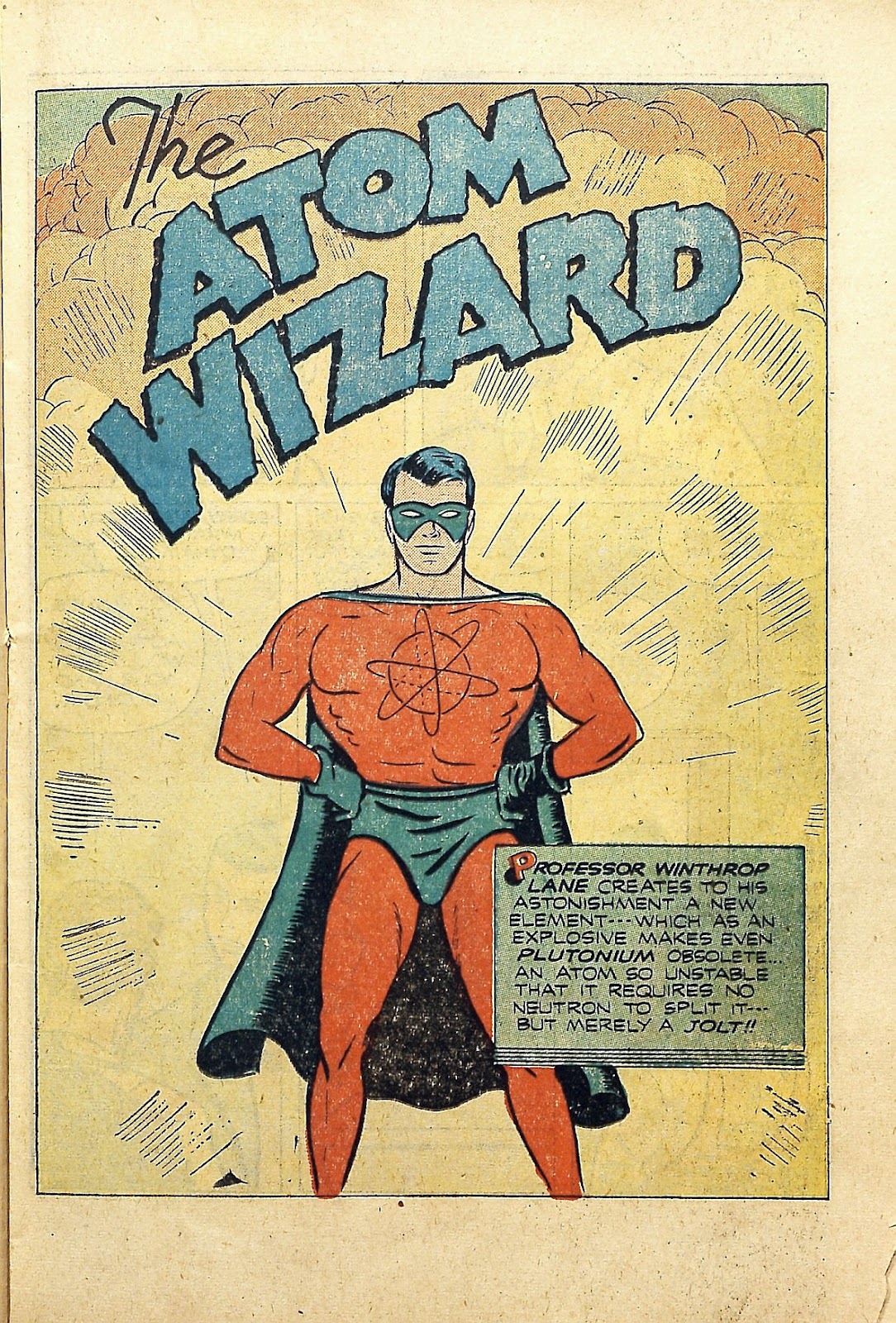 Four-Color Shadows: The Atom Wizard-XVenture-1947