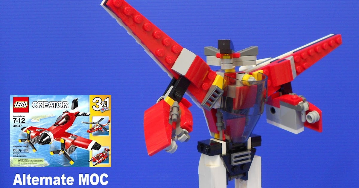 Alanyuppie's LEGO Transformers: Creator 31047 Alternate MOC / Robot ...