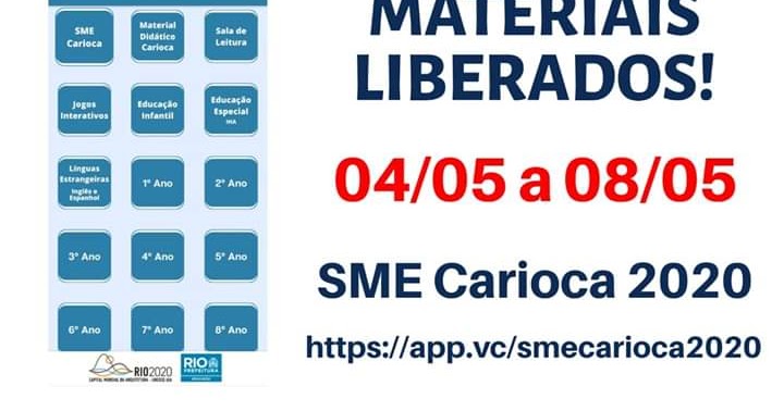 Escola Municipal Barão do Amparo: MATERIAL LIBERADO - MAIO