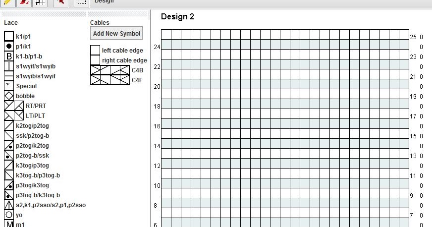 El Rincón de Maryjoe: Knit Chart Maker