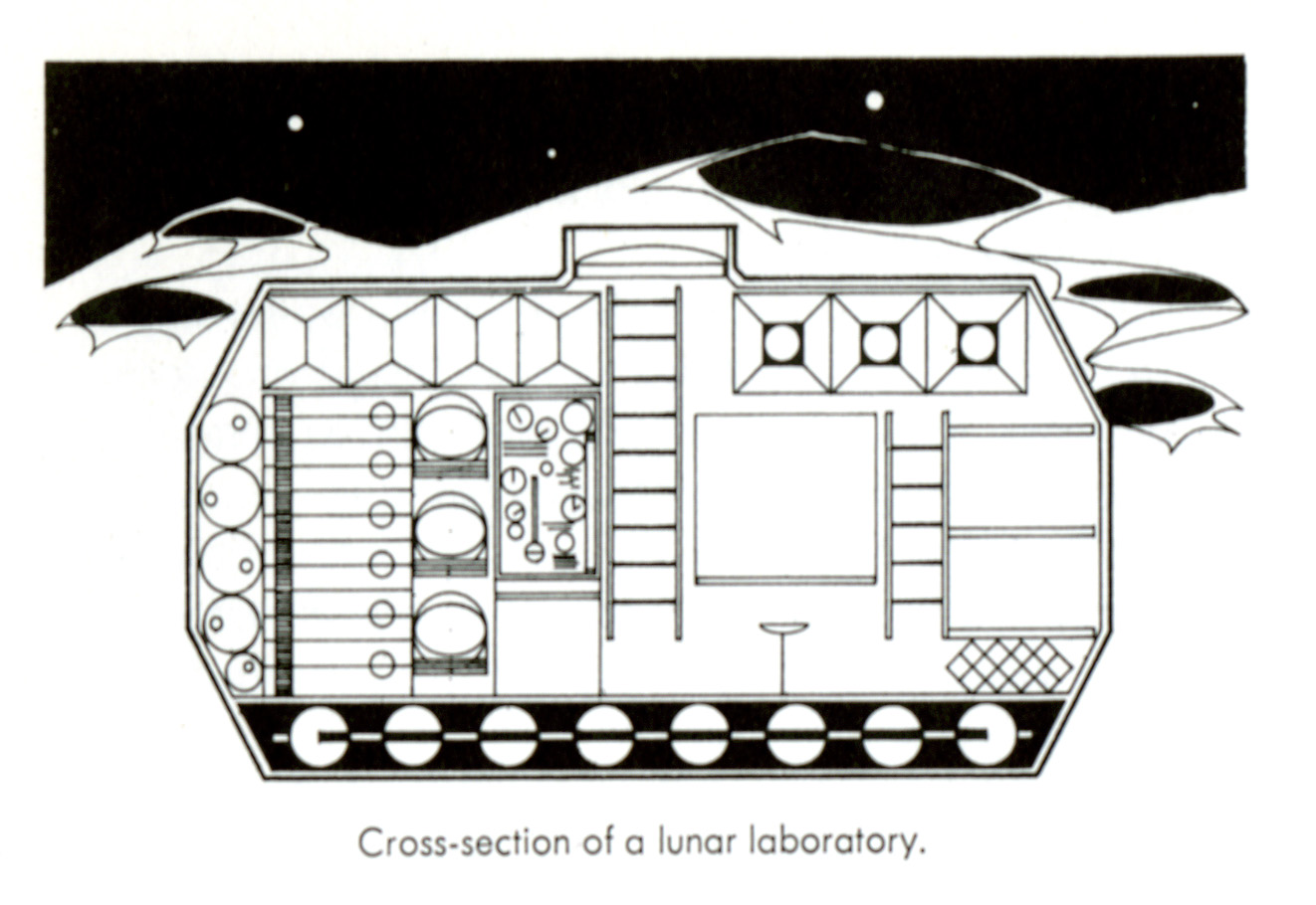Dreams of Space - Books and Ephemera: Build Your Own Moon Settlement (1973)