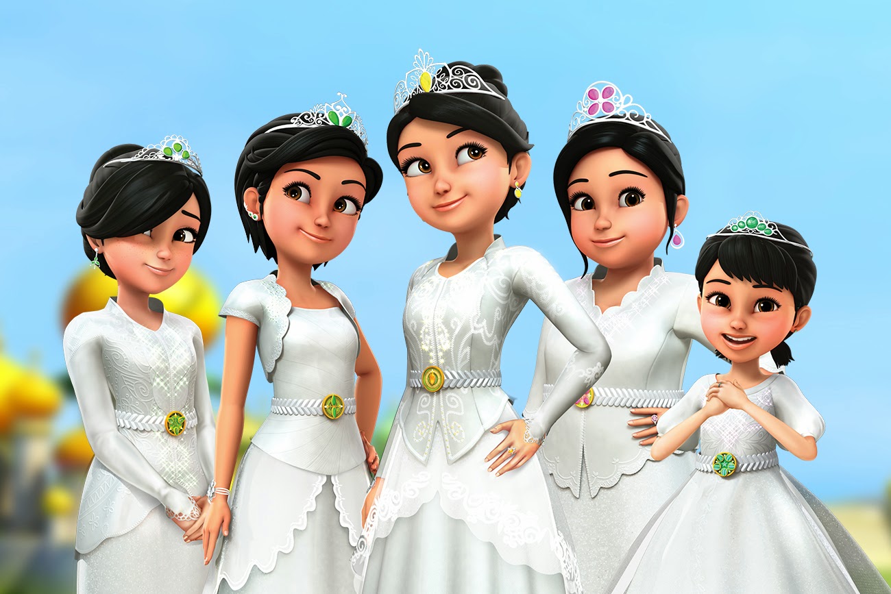 Siri Animasi/Kartun Puteri TV3 Episod 1 Hingga 6 ~ Miss BaNu StoRy