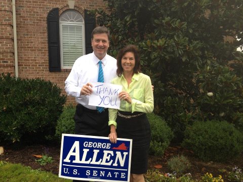 SWAC Girl: George Allen's secret weapons: Susan Allen and Mike Thomas