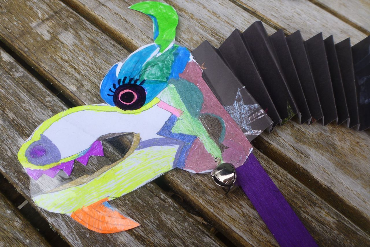 The Accidental Frock: a dancing dragon project for CNY