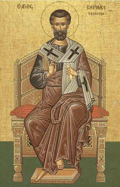 Apostle Barnabas of the Seventy - ieradeisis.gr