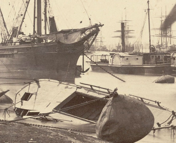 Hooghly River Bank after the Cyclone - Calcutta (Kolkata) 1867 - Old ...