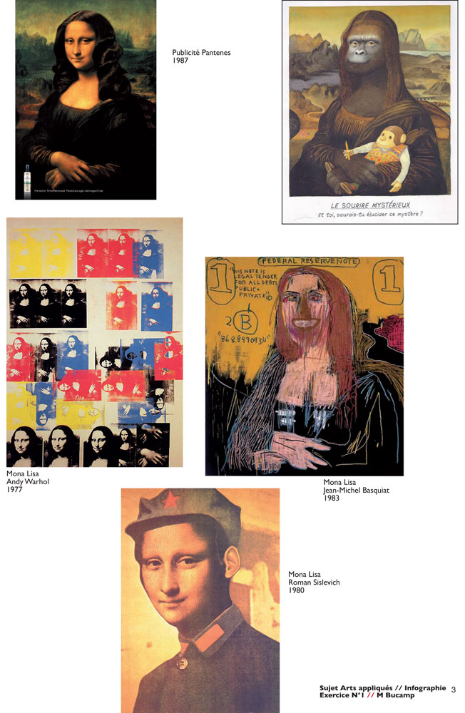 Lycée professionnel Corvisart: Montage "La Joconde et vous"