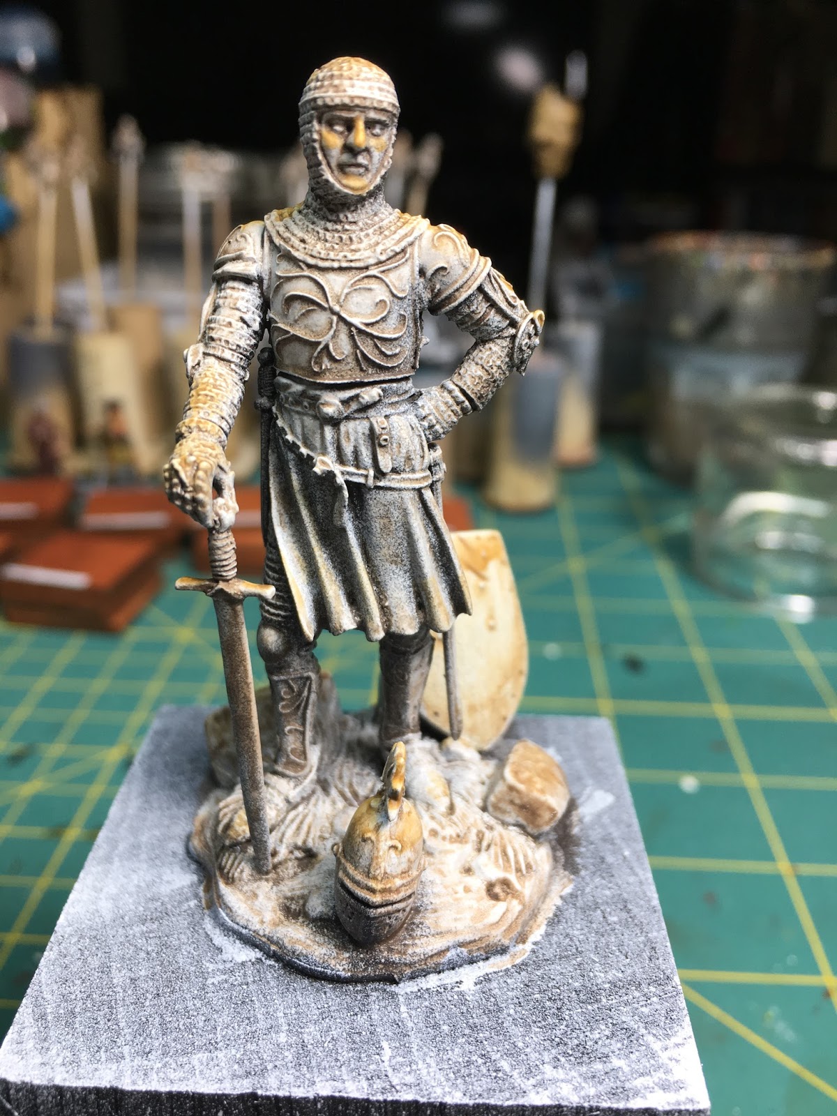 Operation: Wargaming!: 54mm Italian Knight by Andrea Miniatures