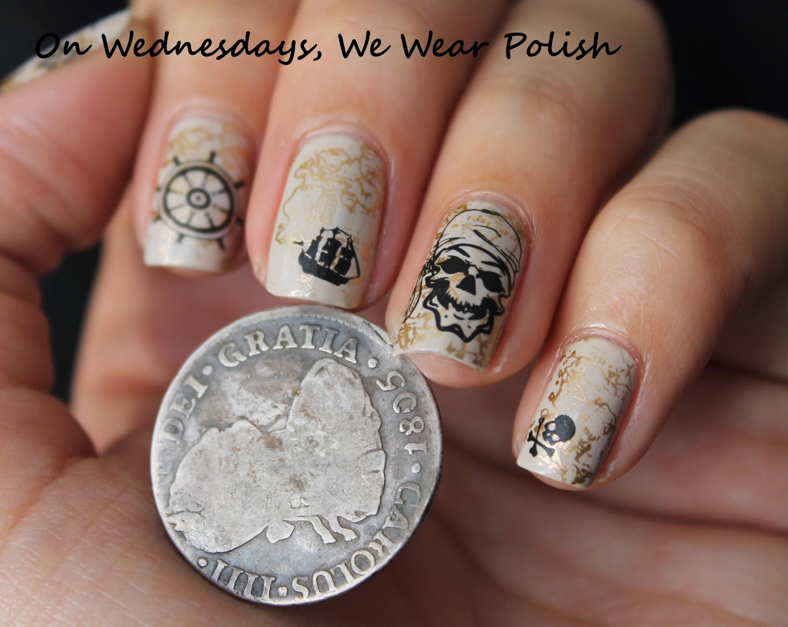 On Wednesdays, We Wear Polish : Arr Matey! A Dead Man's Mani - Inspired ...