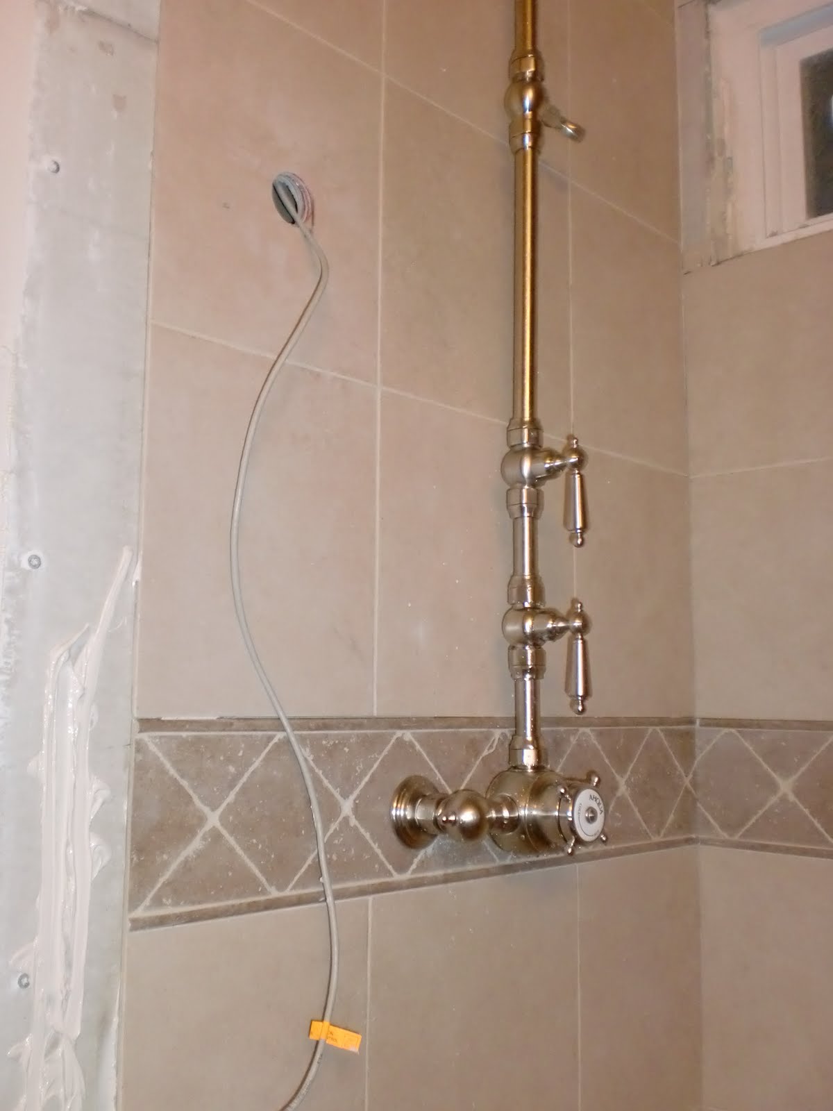 Traditional DIY Renovations: The Shower Install