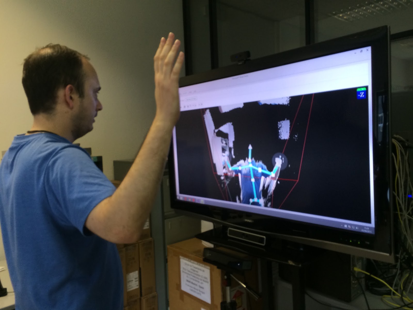 HMI demonstrator – Computer Vision at GTI
