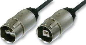 Smallcab: Neutrik NKUSB-3 - Câble USB Type A, Type B