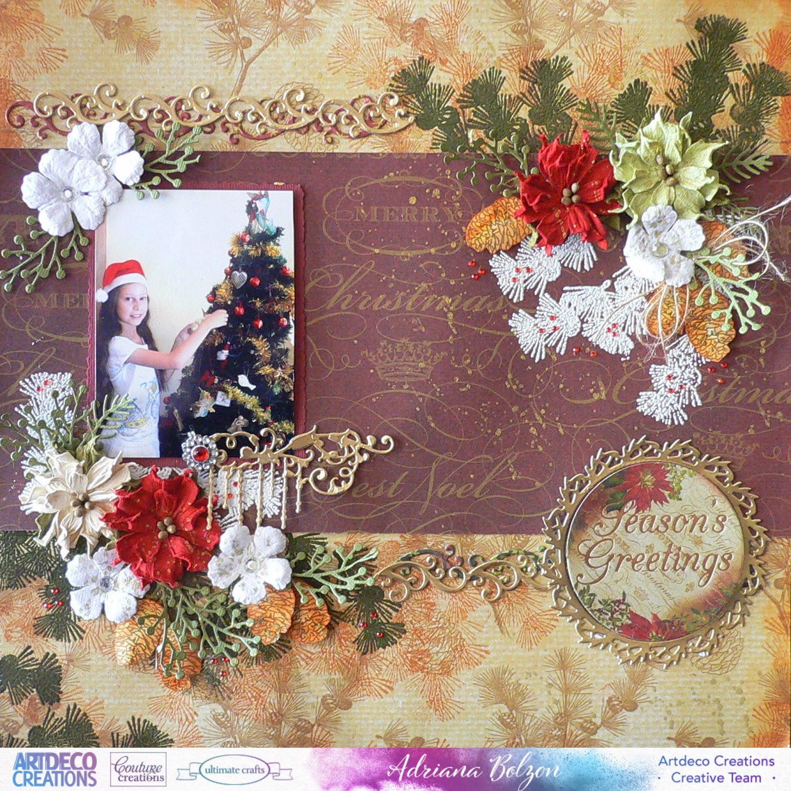 ADRIANA BOLZON ** AB INSPIRATIONS: Decorating the Christmas Tree layout