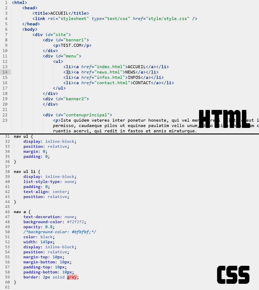 Creation Des Sites Web: le language CSS